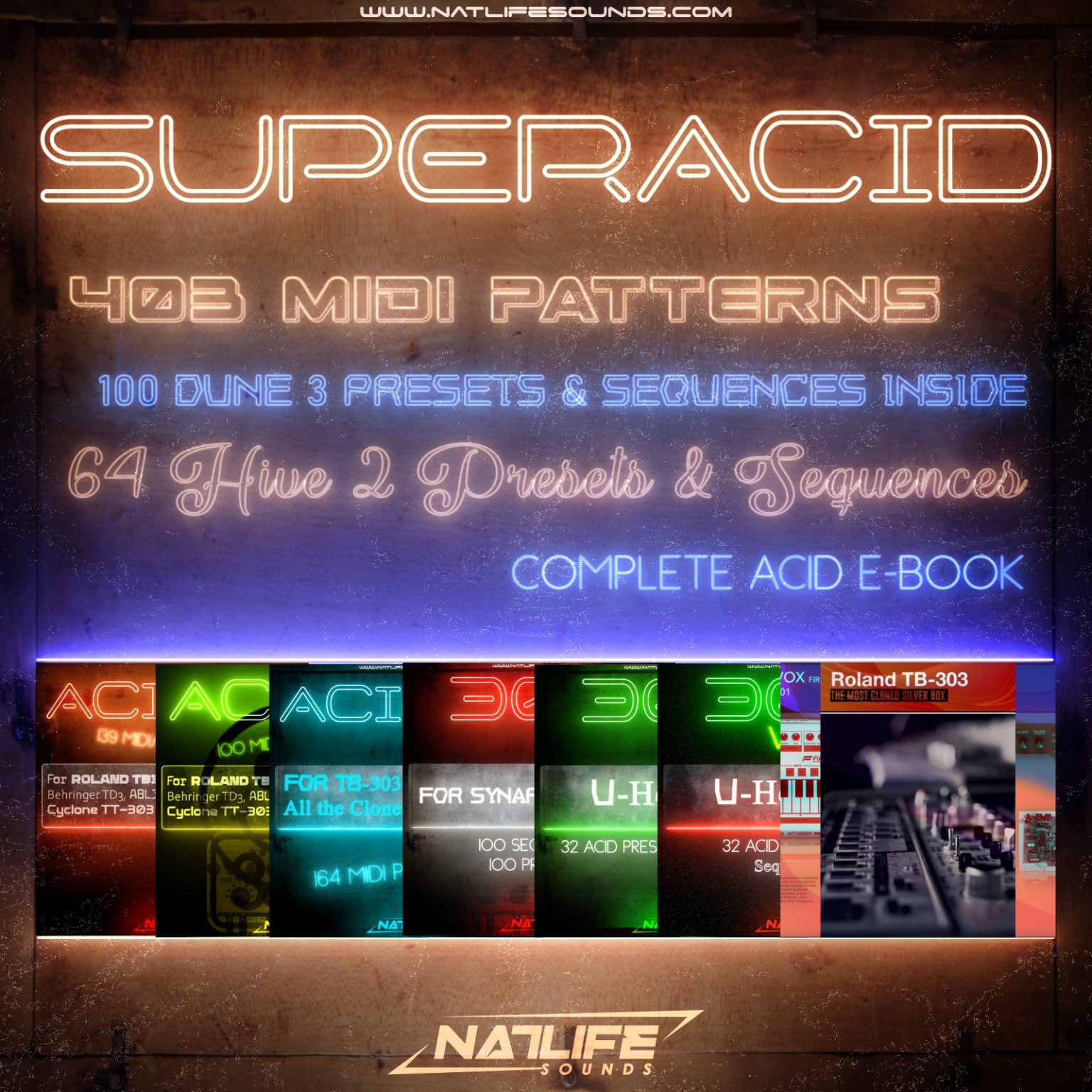 SuperACID Bundle - NatLife Sounds