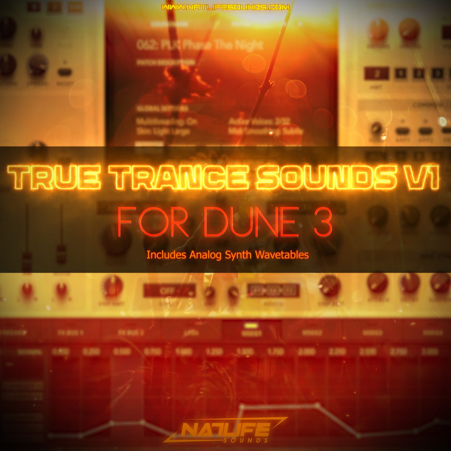 True Trance Sounds V1 for Dune 3 - NatLife Sounds