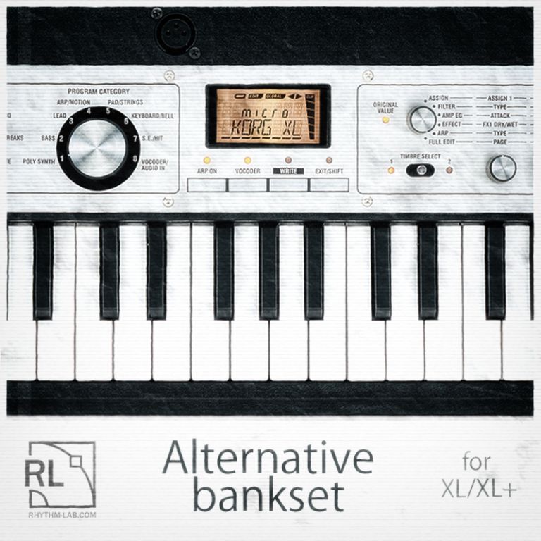 Microkorg XL/XL+ Alternative Bankset - NatLife Sounds